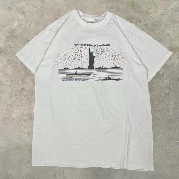 American Vintage | Shirts | Vintage 98s Statue Of Liberty New York ...